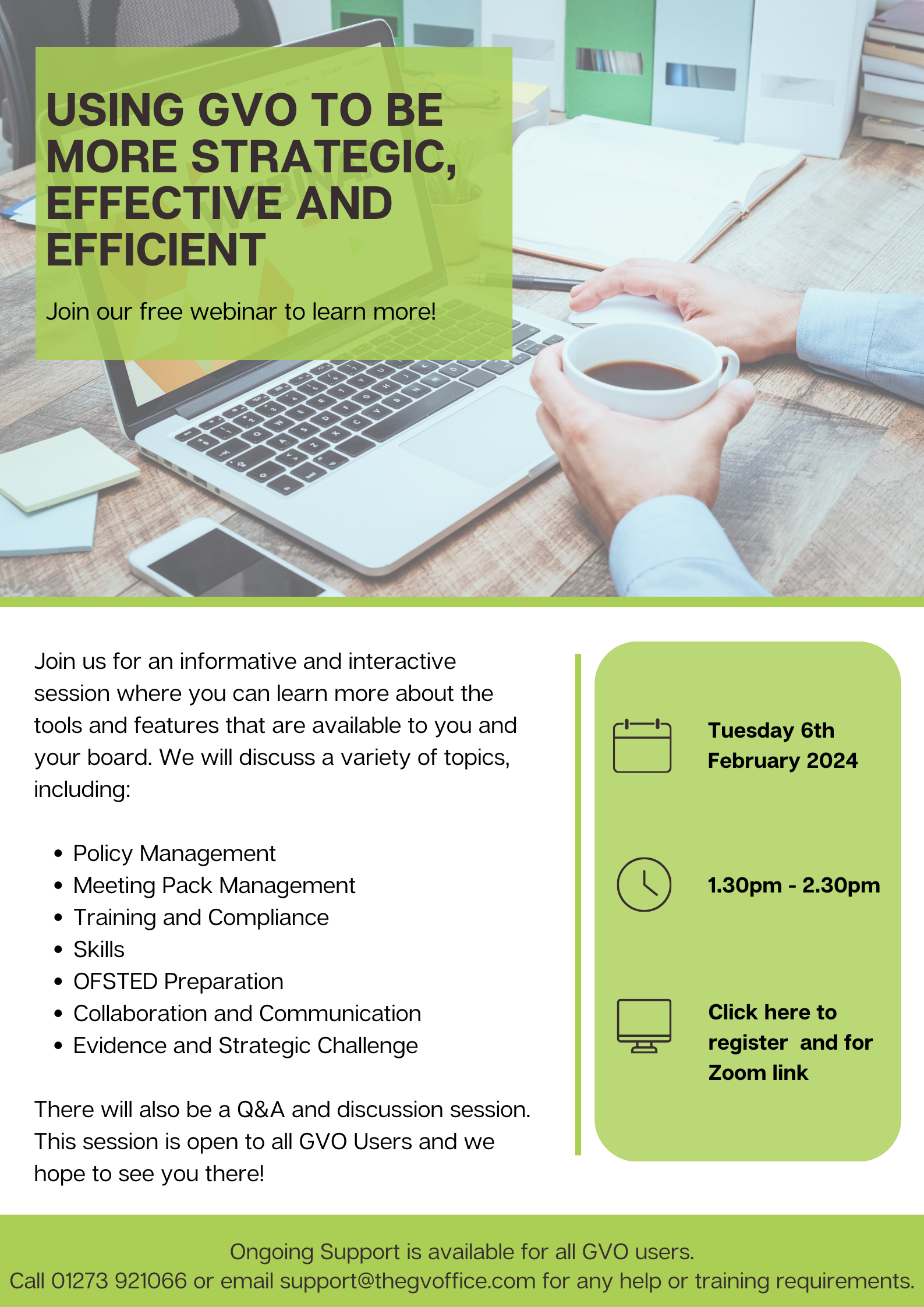 GVO Webinar - Open Session 6th February 2024 | GVO - Help